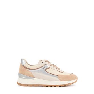 Geox Baskets basses Desya en cuir m&eacute;lang&eacute;