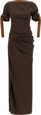 Ferragamo Damen, Kleider, Braun, 2XSGr&ouml;&szlig;e