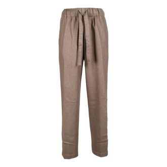 Myths Wollmischungshose - - Trousers - Damen - Braun - 2XS