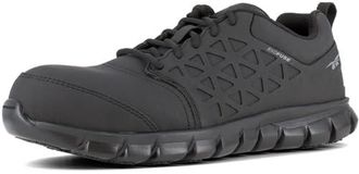 Reebok Work Mens Sublite Cushion Work - Eh - Comp Toe Black - 13 Medium