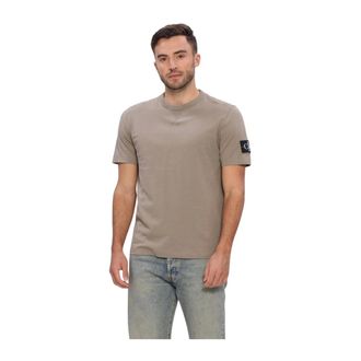 Calvin Klein Herren, Oberteile, Beige, XLGr&ouml;&szlig;e