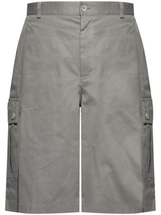 Dolce & Gabbana short en coton à poches cargo - Gris