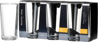 Ritzenhoff & Breker Vio Longdrinkgl&auml;ser glatt 260 ml 6er