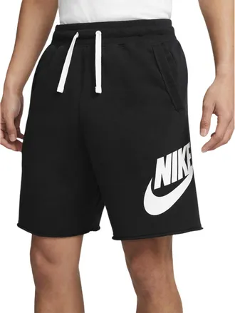 Nike Club Alum Shorts f&uuml;r Herren (Schwarz/Wei&szlig;)