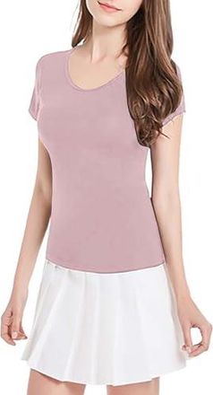 Generic Hauts pour femme avec soutien-gorge int&eacute;gr&eacute;, grande taille, soutien-gorge &eacute;tag&egrave;re, t-shirts, yoga, gym, sport, sous-v&ecirc;tements, d&eacute;t&eacute;, d&eacute;contract&eacute;, conf