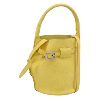 Celine Sac seau vintage Pre-owned - Femme - Pre-owned - Jaune - Taille: ONE Size