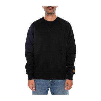 Carhartt Work in Progress Homme, Sweatshirts et sweats &agrave; capuche, Noir, Taille: L Chase SweaT-shirt