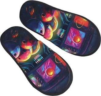 Generic Pantoufles DHiver Boules De Bowling Antid&eacute;rapant Pantoufles DH&ocirc;tel Chaud Chausson Hotel Pour Automne Voyage H&ocirc;tel M