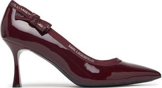Karl Lagerfeld High Heels Sienna KL32708R Dunkelrot