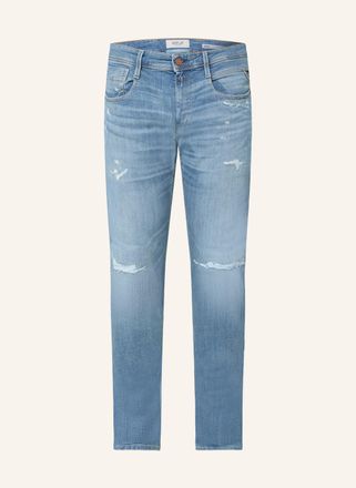 Replay Destroyed Jeans Anbass Slim Fit blau