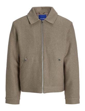 Jack & Jones Herren Jormeadows Boucle Jacket, Taupe Gray, m