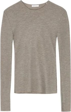 Skall Studio Femme, Pulls, Brun, Taille: 38 FR Chemisier Amy &agrave; col rond