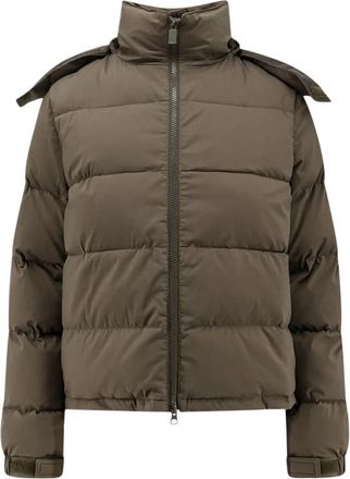 Aspesi Gesteppte Jacke mit Kapuze - - Jackets - Damen - Gr&uuml;n - L