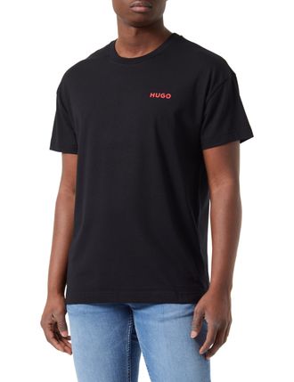 HUGO BOSS Hugo Herren Flames T-Shirt Pajama Bottom, Black1, XL EU