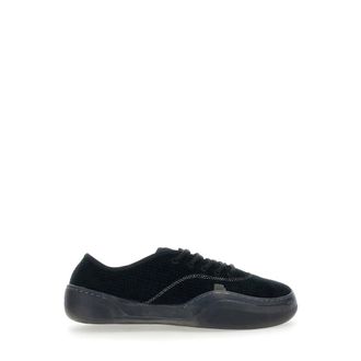 ERL Schwarzer Low-Top-Sneaker mit Seitenlogo - - Shoes - Herren - Schwarzk - 40 EU
