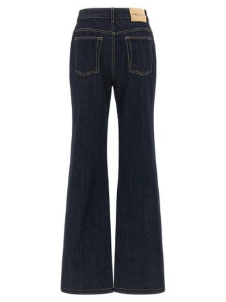 Alexander McQueen Straight Leg Jeans - Indigo