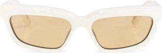Jacquemus Salon Sonnenbrille - - Accessories - unisex - Wei&szlig; - ONE SIZE