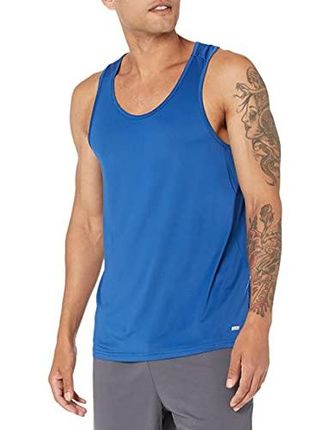 Amazon Essentials Débardeur Tech Stretch pour hommes, bleu vif, taille XS