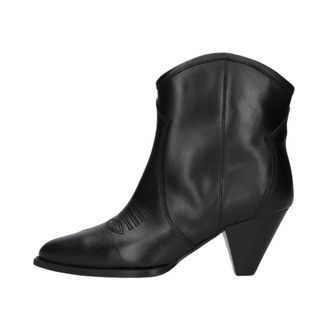 Toral Shoes Schwarze Western Stil Stiefeletten - - Shoes - Damen - Schwarzk - 37 EU