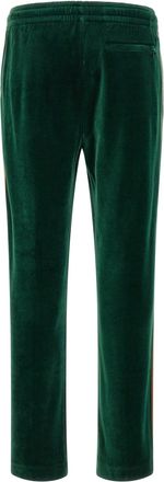 Casablanca Velvet Joggers - Green