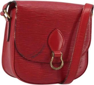 Louis Vuitton Sac bandouli&egrave;re vintage doccasion - Femme - Pre-owned - Rouge - Taille: ONE Size