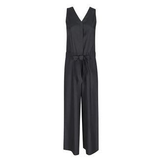 Max Mara Salopette Popeline - - Jumpsuits & Playsuits - Damen - Blau - S
