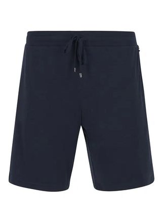 HUGO BOSS Herren Shorts blau Mikrofaser