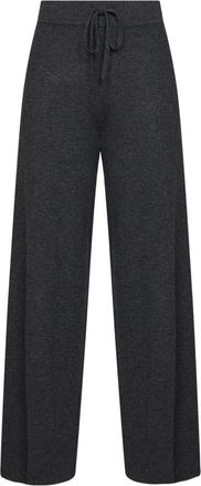 Max Mara Wkdzinco Pantalon Large - Femme - Pantalons - Gris - Taille: 40 FR