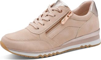 Marco Tozzi Marco Tozzi Damen Sneaker weiches Feel Me Wechselfu&szlig;bett weiches Innenfutter Vegan Modisch, rosa (Rose Comb), 40 EU