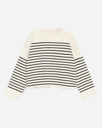 Arket Baumwollpullover -Blau