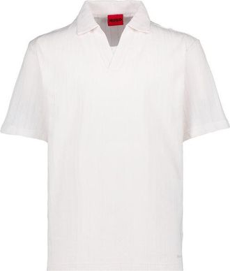 HUGO BOSS Herren Polo-Shirt wei&szlig;