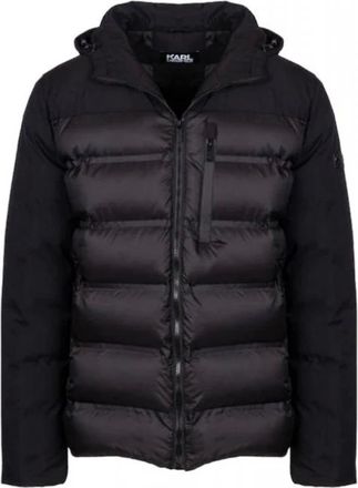 Karl Lagerfeld Homme, Vestes, Noir, Taille: 2XL Down Jacket