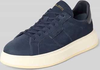 Woolrich Chunky Sneaker aus Leder mit Schn&uuml;rung