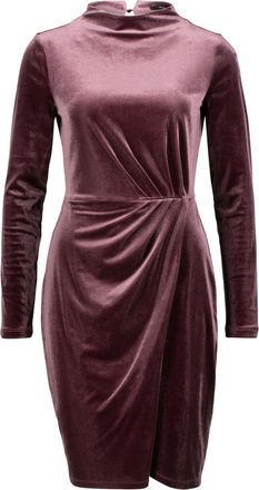 Zero Damen Samtkleid mit Raffungen 34, Palazzo