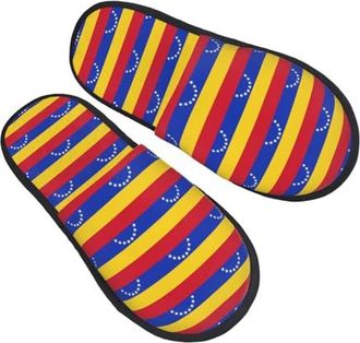Generic Pantoufles De Maison Drapeau Du Venezuela Portative Pantoufles Chaud Chaussons Invit&eacute;s Pour Spa H&ocirc;tel Invit&eacute; M