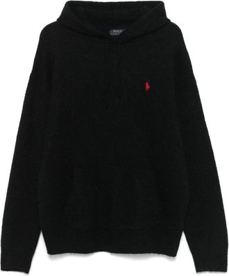 Polo Ralph Lauren hoodie &agrave; motif Polo Pony - Noir