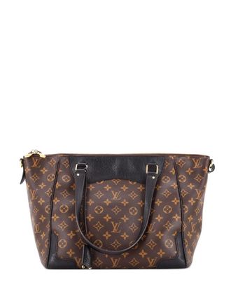 Louis Vuitton Estrela NM Handtasche aus Monogram-Canvas mit Leder - Schwarz