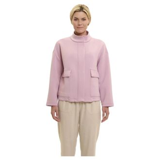 Rino&Pelle Neopren Zip Jacke Lila - - Jackets - Damen - Lila - XL