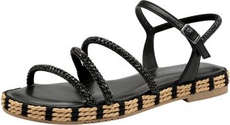 Tamaris Sandalette Damen Flach schwarz,EU 37