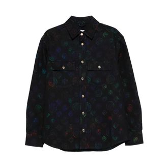 Casablanca Herren, Shirts, Schwarzk, MGr&ouml;&szlig;e