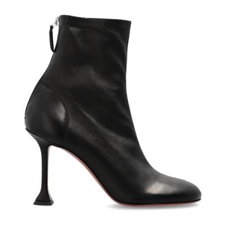 Amina Muaddi Iris Bootie 95 - - Shoes - Damen - Schwarzk - 38 1/2 EU