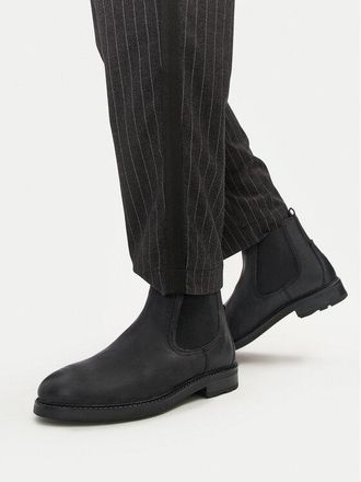 Pepe Jeans London Klassische Stiefeletten PMS50244 Schwarz