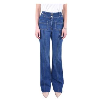 Elisabetta Franchi Femme, Jeans, Bleu, Taille: W30 Jeans