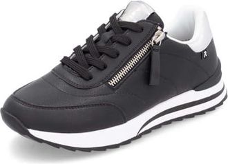 Rieker Chaussures à Lacets pour Femmes W2402, Pointure:40 EU, La Couleur:Noir