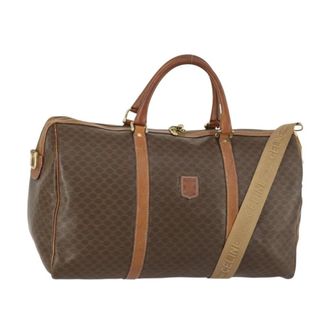 Celine unisex, Pre-owned, Brun, Taille: ONE Size Sac de voyage Triomphe Canvas Pre-owned