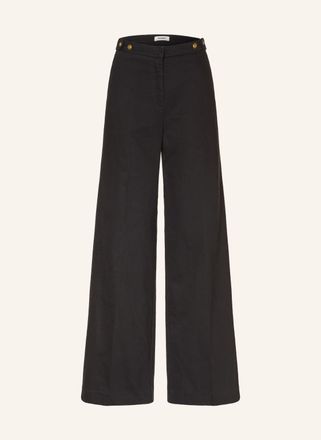Sandro Sandro Wide Leg Jeans schwarz
