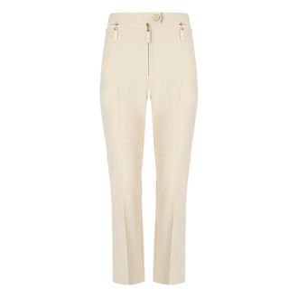 Elisabetta Franchi Damen, Hosen, Wei&szlig;, SGr&ouml;&szlig;e