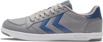 Hummel Unisex Stadil Light Sneaker, Alloy/Navy, 40 EU