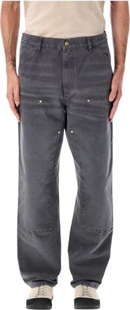 Carhartt Work in Progress Homme, Jeans, Gris, Taille: W33 Double Knee Pant