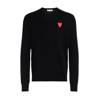 Comme Des Gar&ccedil;ons Herren, Strickwaren, Schwarzk, LGr&ouml;&szlig;e